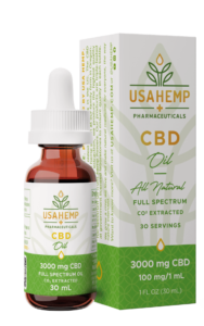 USAHemp Full Spectrum 3.000mg - CannaCare